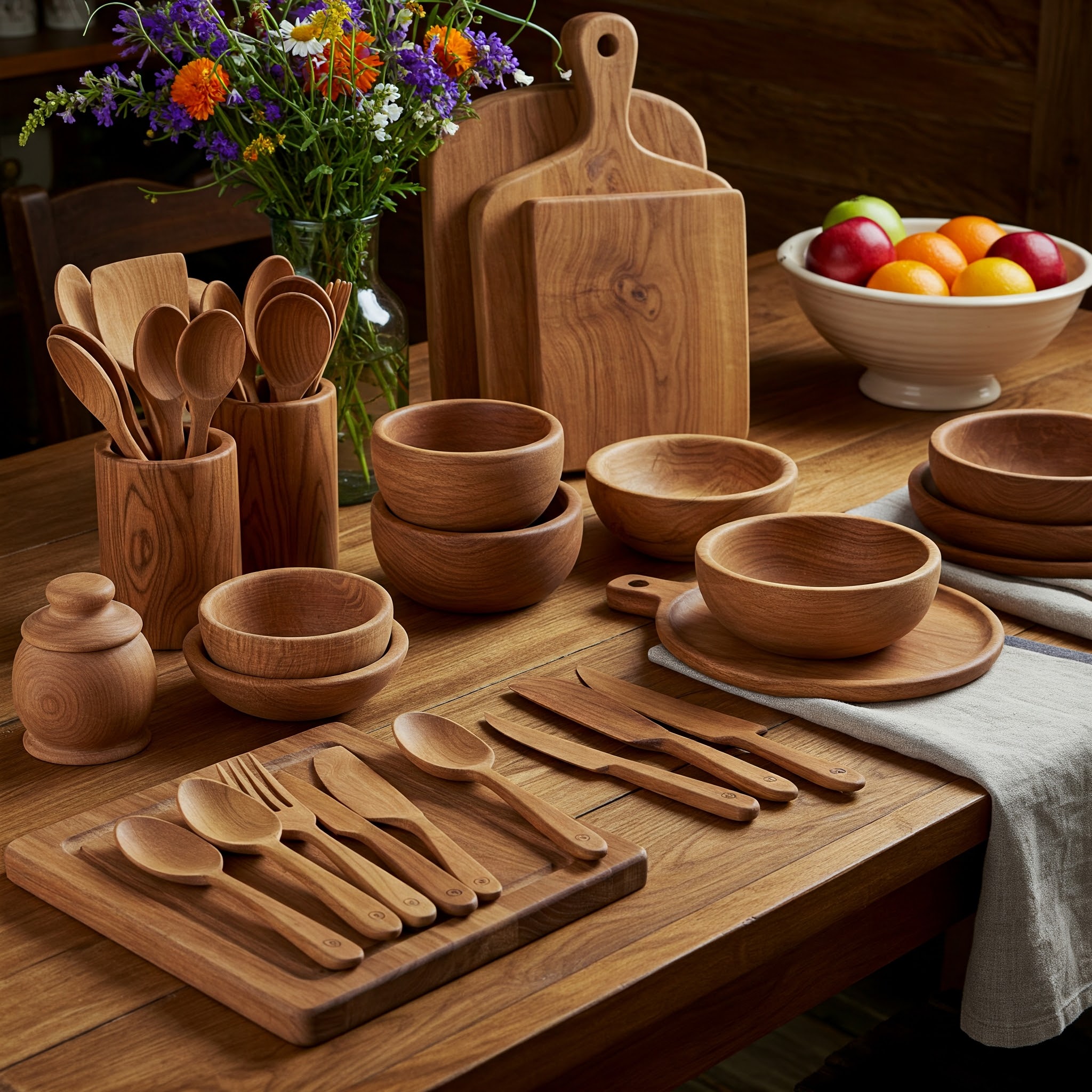 Cuidados Esenciales para Utensilios de Madera en la Cocina – Nati ...